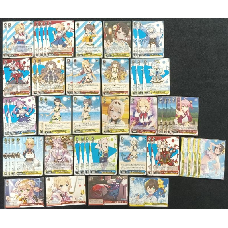 Weiss Schwarz | hololive | TCG Full Deck | Ready to play | WS | JP ...