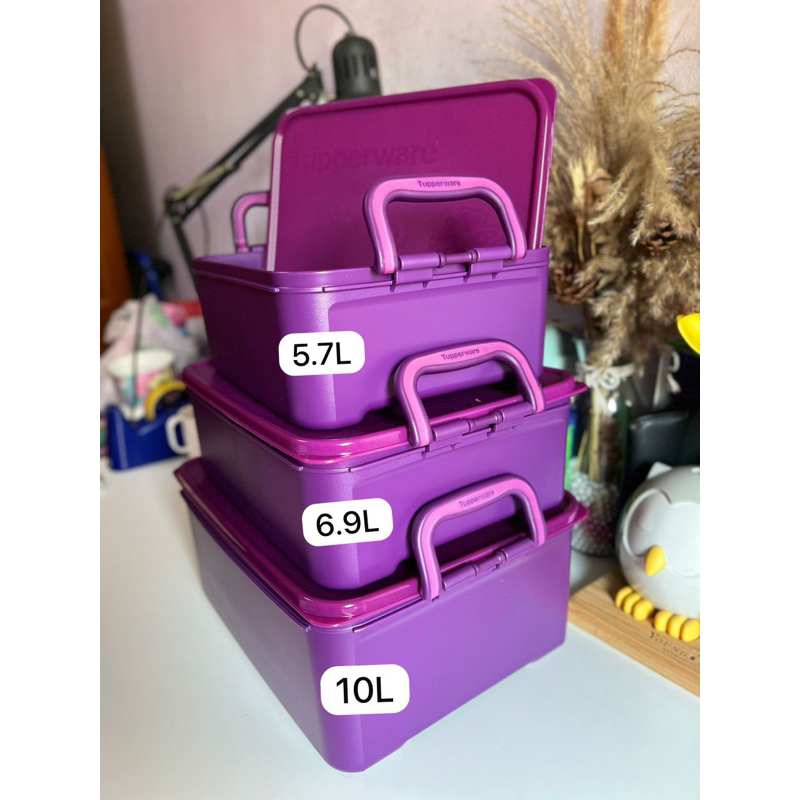 Tupperware Full Set Level Treasure Keeper | Shopee Malaysia