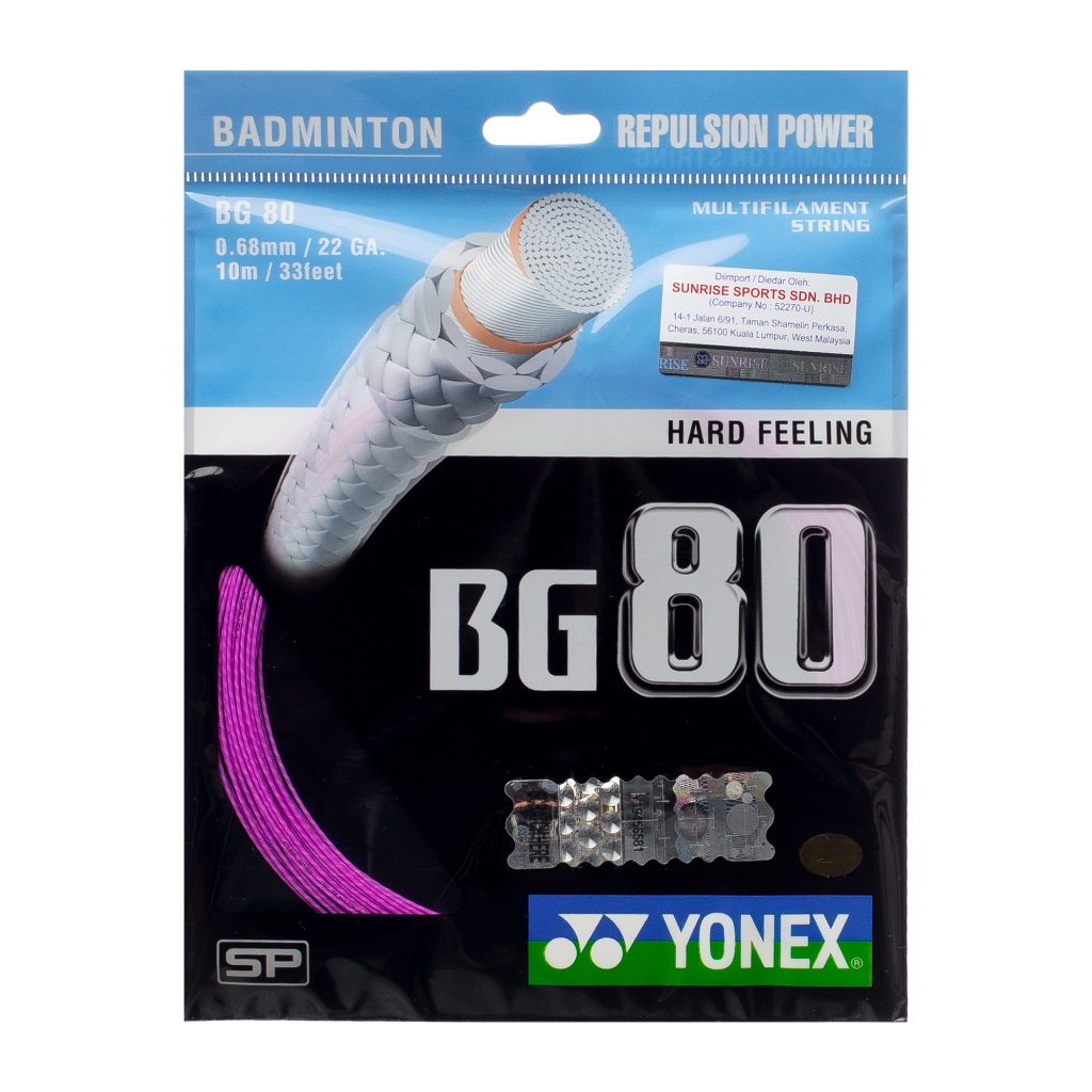 YONEX STRING BG80 ... | Shopee Malaysia