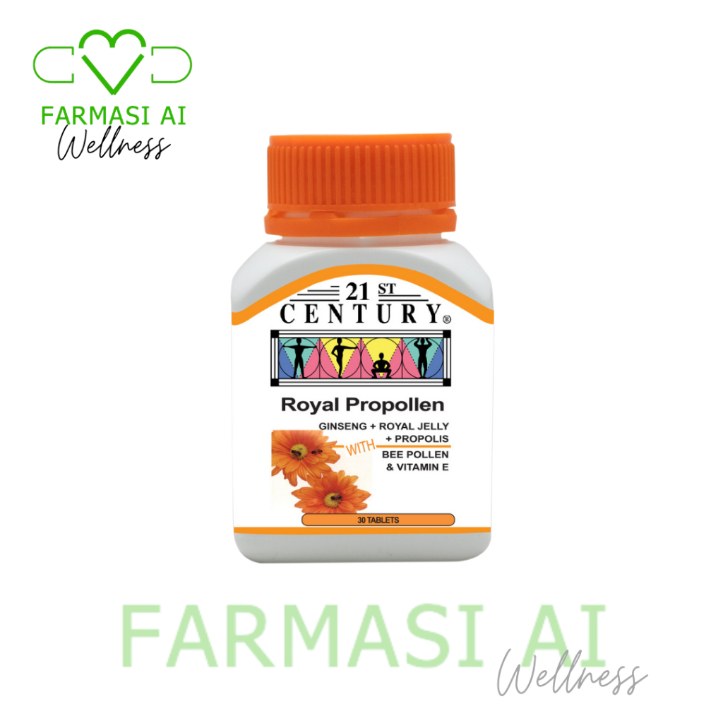 21st Century Royal Propollen Tablet 30s (Exp Date: 01/2026) | Shopee Malaysia