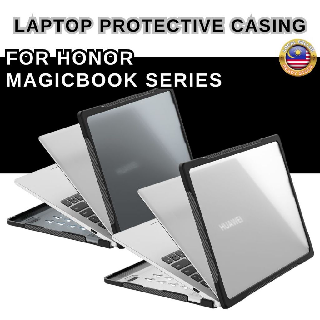 Protective Matte PC TPU Case Cover Casing for Honor Magicbook 14 X14 2020 2021 Shockproof Bumper ...