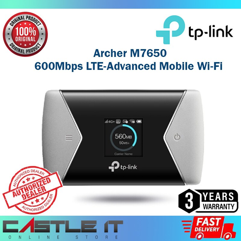 TP-LINK Archer M7350 M7450 M7650 WIFI 300Mbps 600Mbps Mobile 4G+ LTE ...