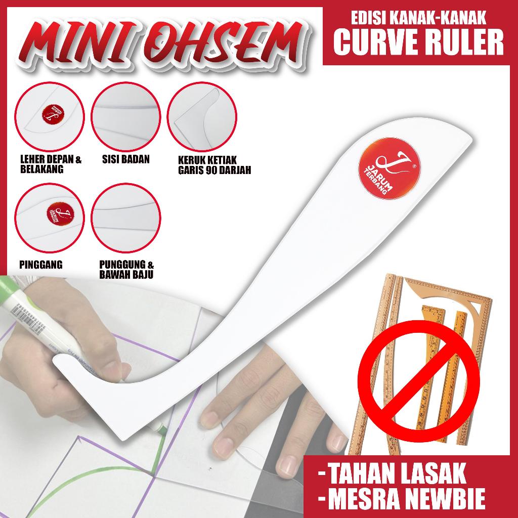 Mini Ohsem | Pembaris Tukang Jahit | Buat Pola | Shopee Malaysia