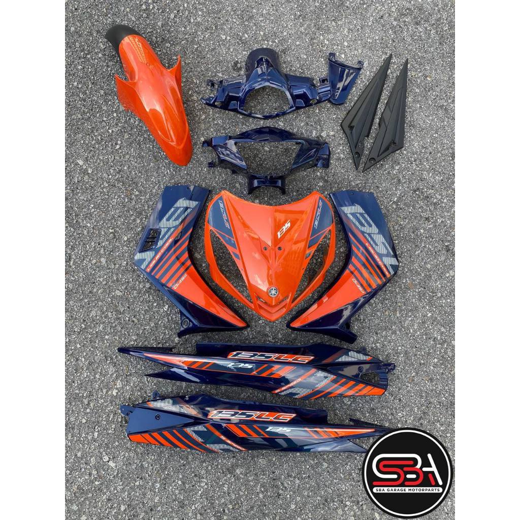 COVERSET LC LC135 V1 YAMAHA DOCTOR P ORANGE BATMAN 025 2015 NEW DESIGN ...
