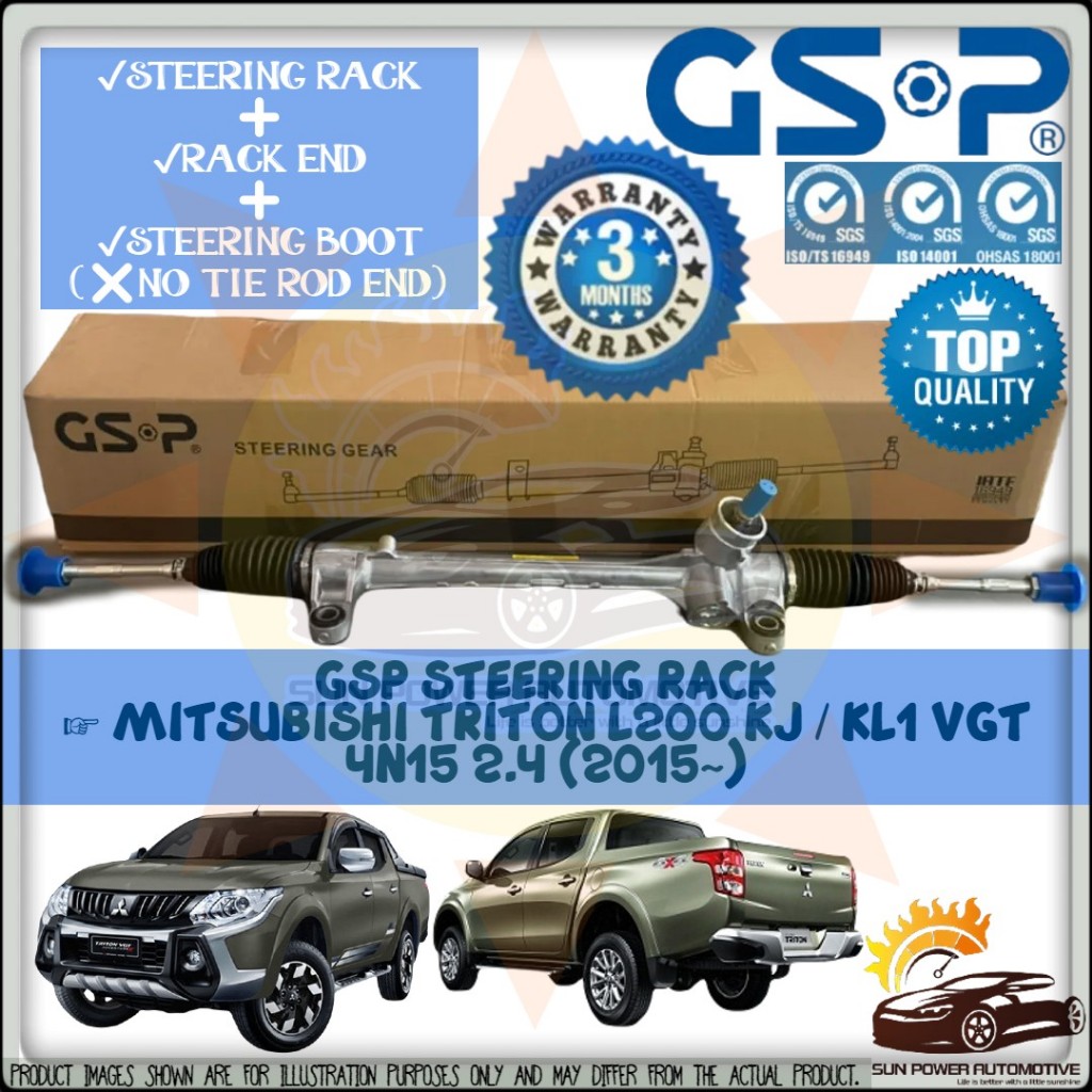Mitsubishi Triton L200 KJ KL1 VGT 4N15 2.4 ORIGINAL GSP Power Steering ...