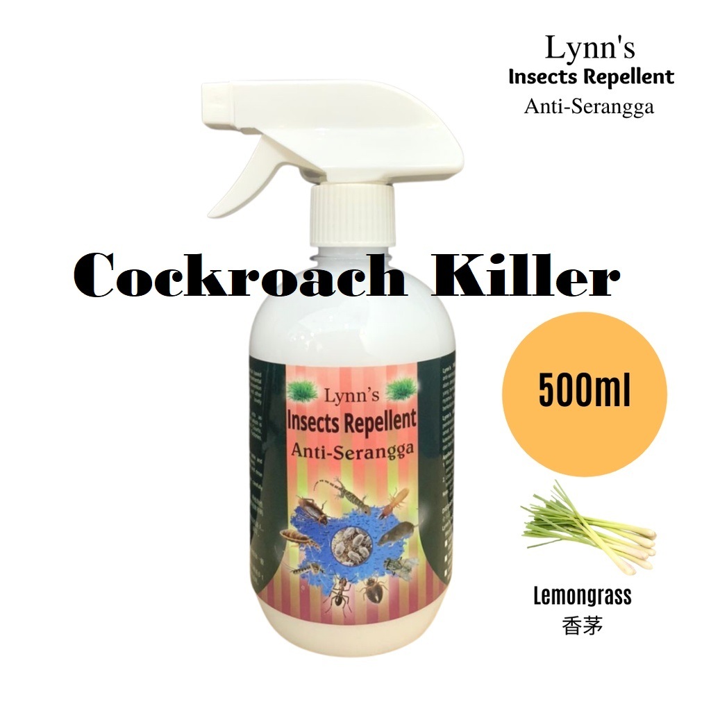 Lynn's Insects Repellent Anti-Serangga 驱虫剂 (White/Putih/白色) Spray ...