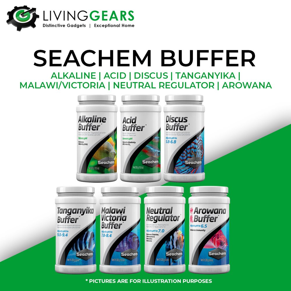Seachem Alkaline Buffer | Acid Buffer | Discus Buffer | Tanganyika ...