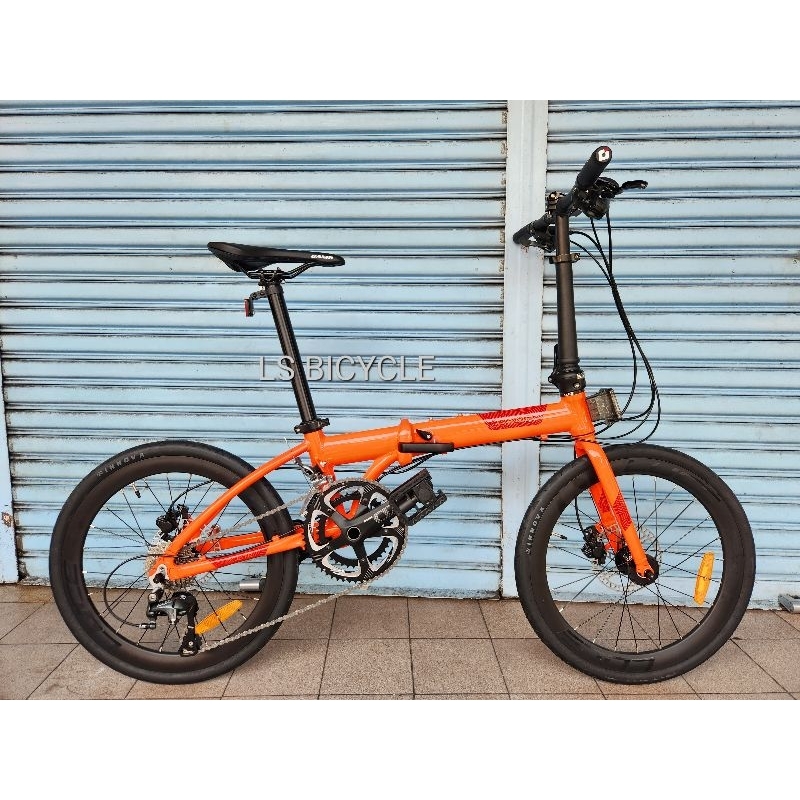 Camp X Lite Z10 Alloy Folding Bike Shimano Tiagra 20 Speed Hydraulic ...