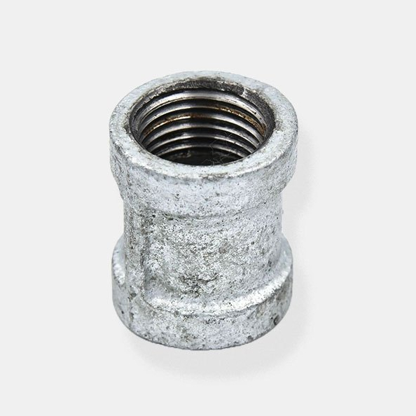 Galvanized Iron ( GI ) Pipe Fitting socket 15mm , 20mm , 25mm | Shopee ...