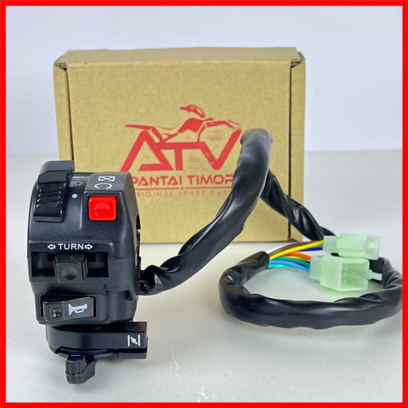 🔥LOCAL READY STOCK🔥1Pcs ATV Handlebar Switch Assembly Multi-Function ...