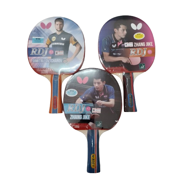 [Ready Stock] Butterfly Ping-Pong Bat RDJ S1 / S2 / S3 Table Tennis ...