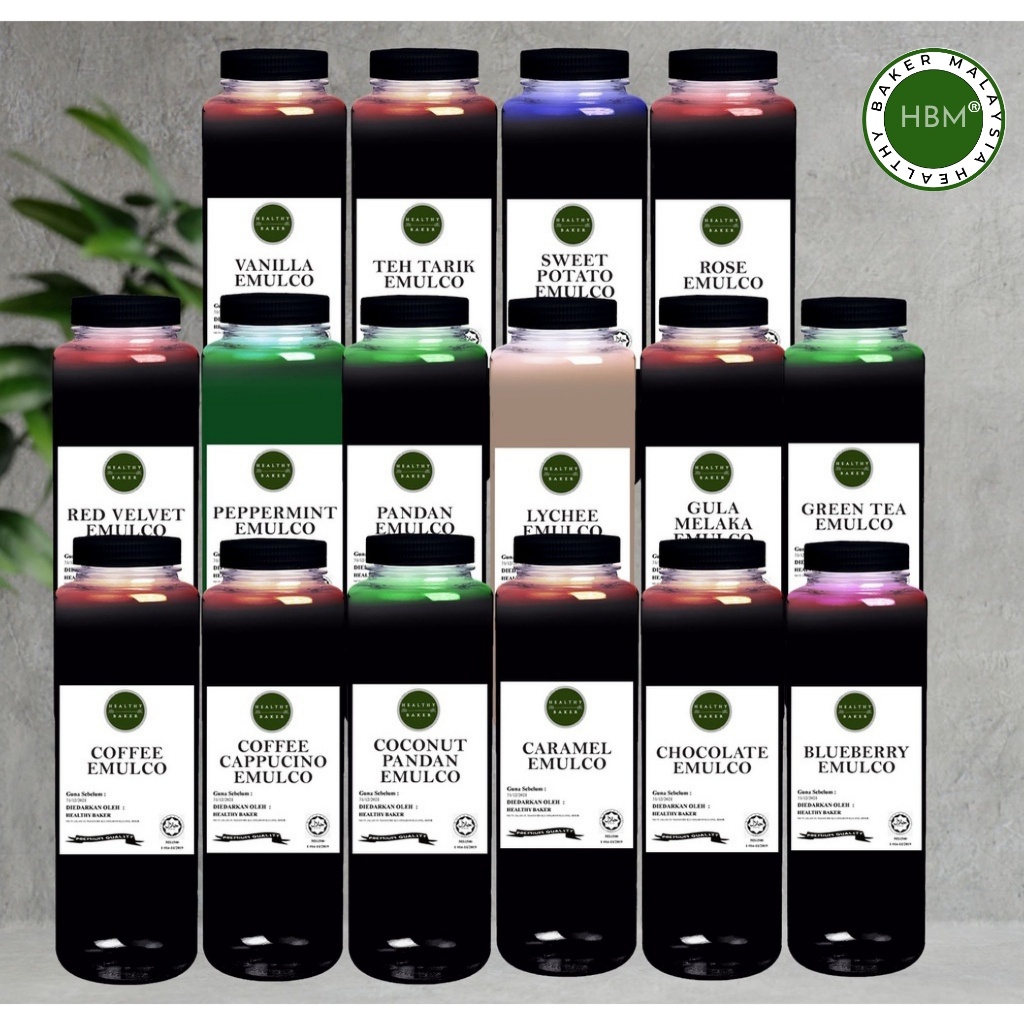 Emulco Paste 500ML Red Velvet/Pistachio/Green Tea/Chocolate/Coconut ...