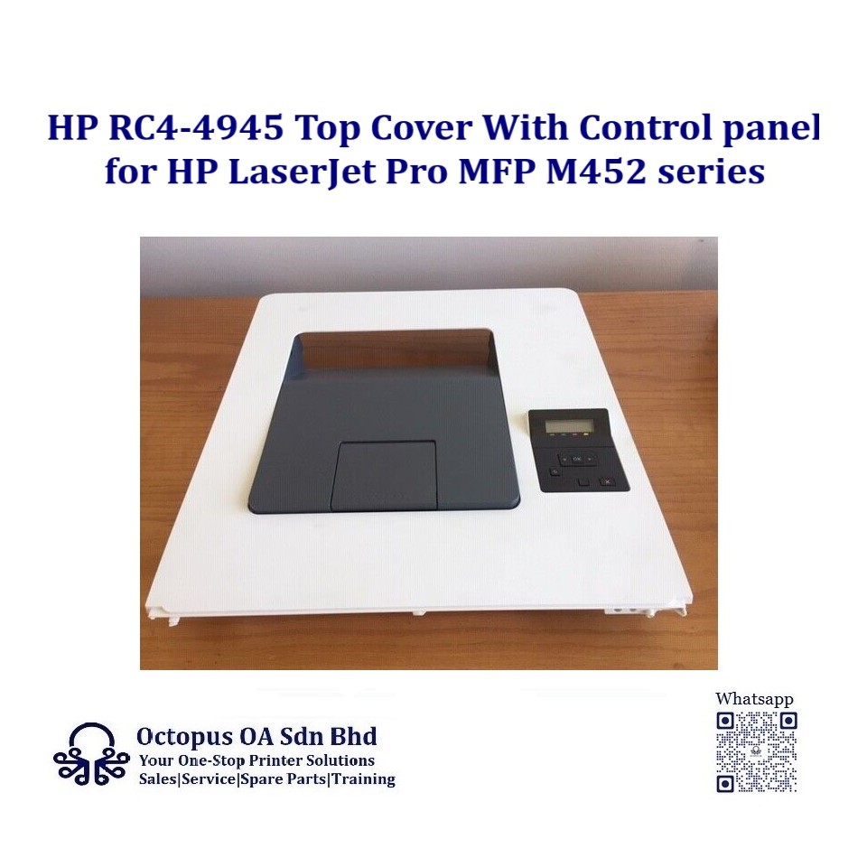 HP RC4-4945 Top Cover With Control panel for HP LaserJet Pro MFP M452 ...