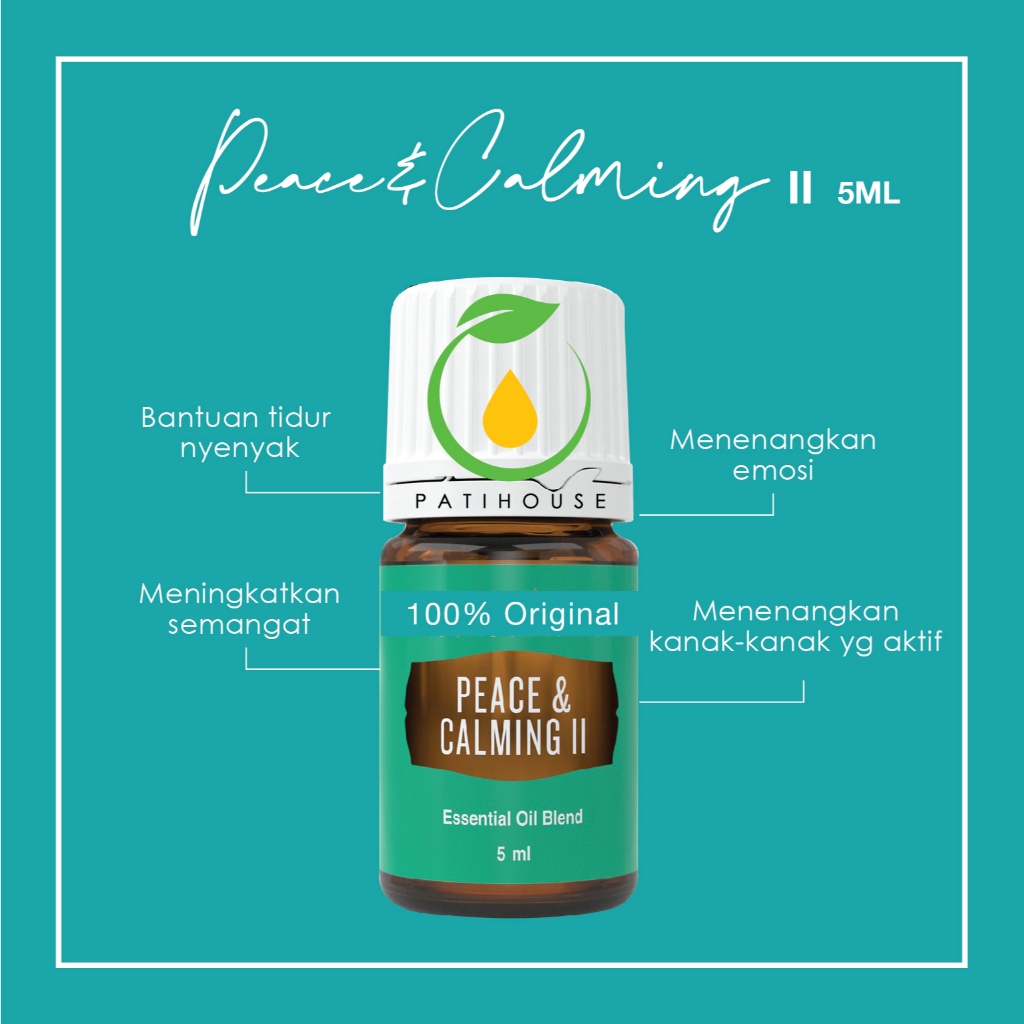 ORIGINAL Young Living (Mfg.2024) Peace & Calming II Essential Oil 5ml | Shopee Malaysia