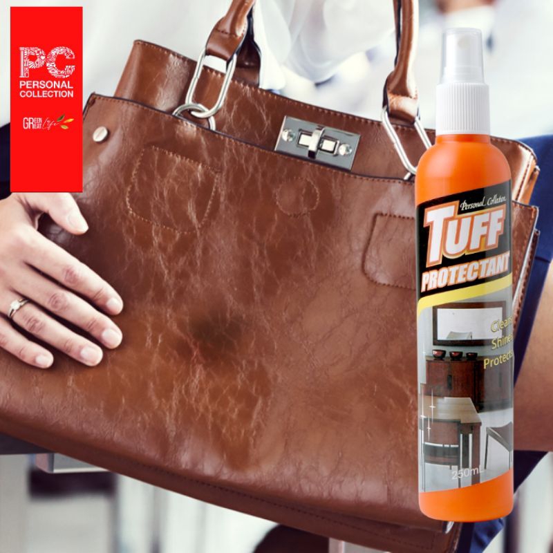 SPRAY PENJAGAAN PERMUKAAN KULIT, KAYU, PVC TUFF WOOD LEATHER ...