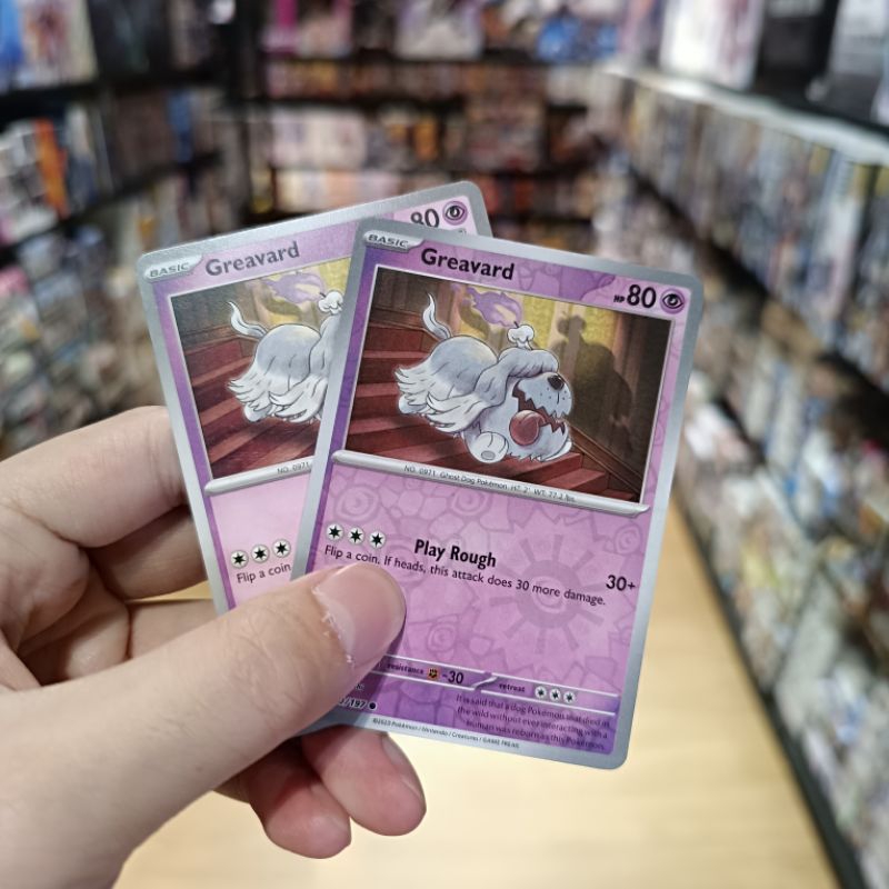 Pokemon TCG SV03 Obsidian Flames - Greavard 100/197 | Shopee Malaysia