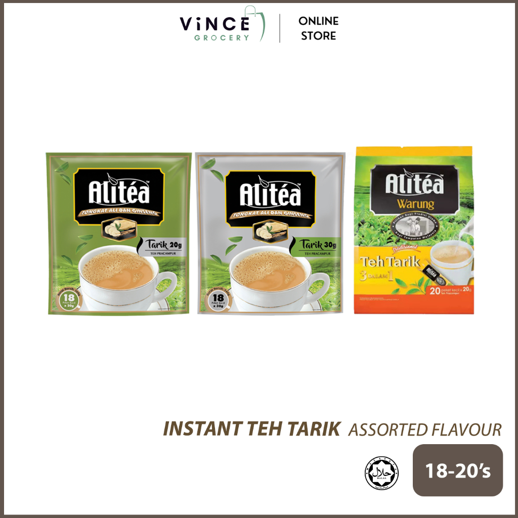 ALITEA Instant Tea with Tongkat Ali & Ginseng / Warung Teh Tarik | 18 ...