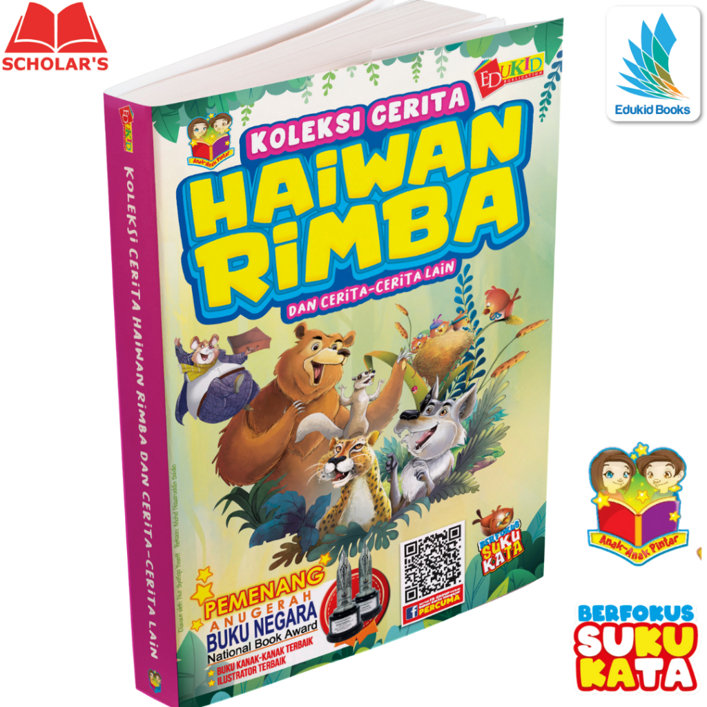 Koleksi Cerita Haiwan Rimba Dan Cerita-Cerita Lain -Buku Cerita - Berfokus Suku Kata - Kisah ...