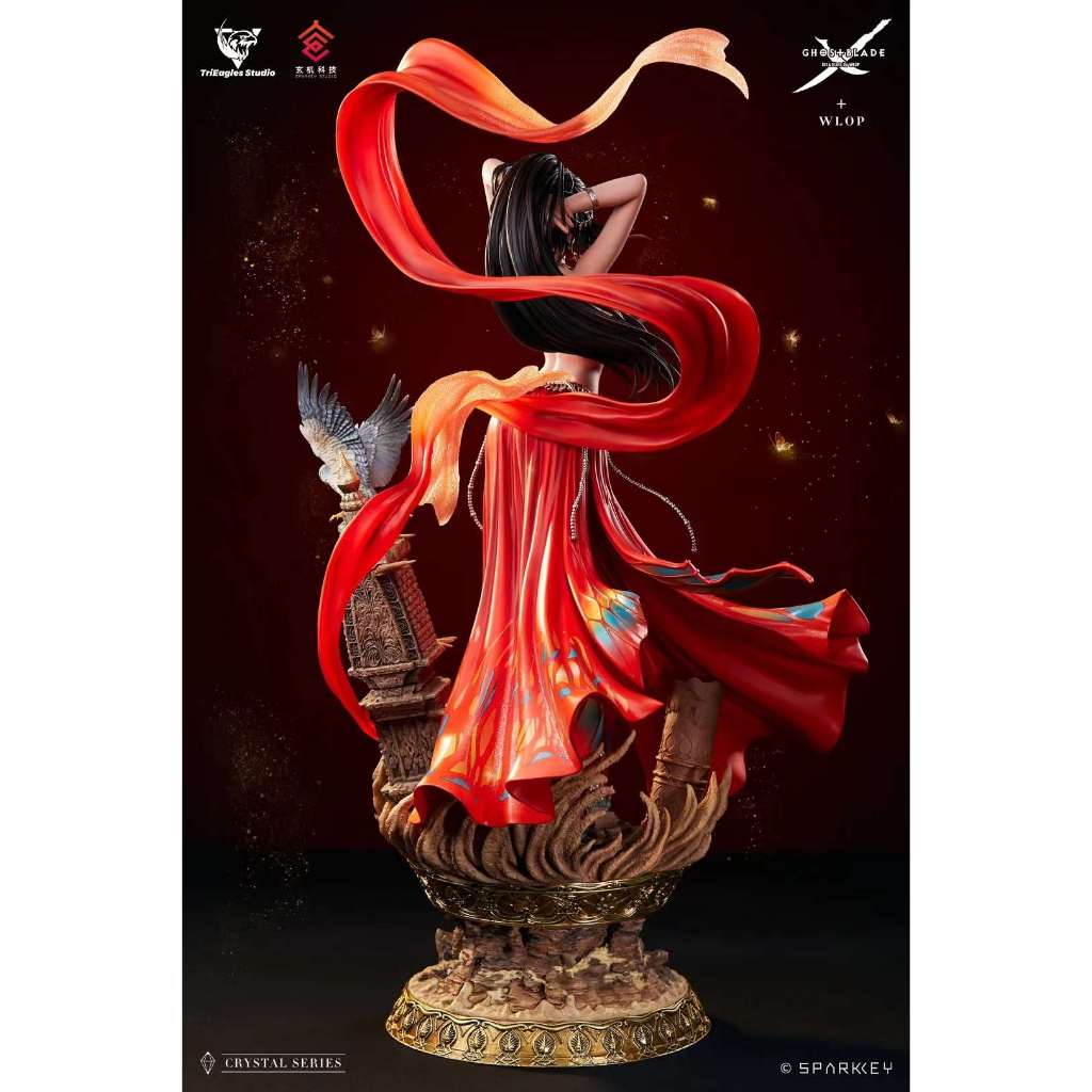 TriEagles Studio - Crystal Series - Ghostblade Wind Drag Resin Statue ...