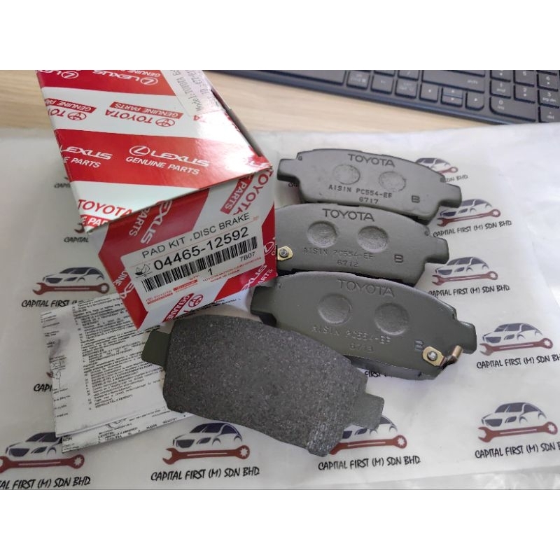 TOYOTA VIOS 1.5 NCP42 2003-2007 FRONT BRAKE PAD (04465-12592) | Shopee ...