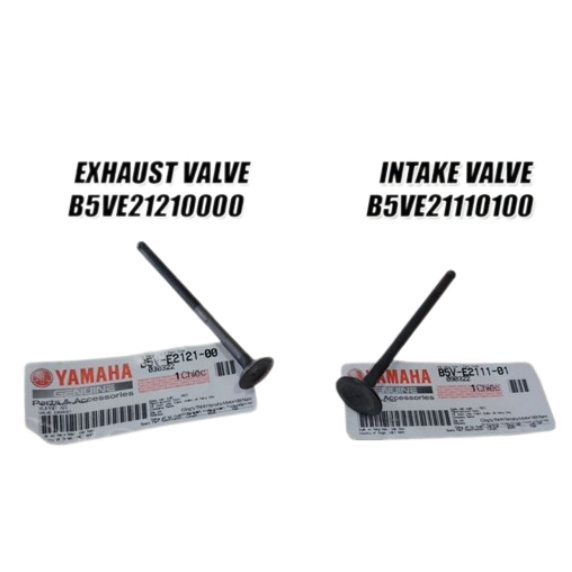 R15 V3 / Y16ZR / Y16 YAMAHA INTAKE & EXHAUST VALVE { 100 % ORIGINAL ...