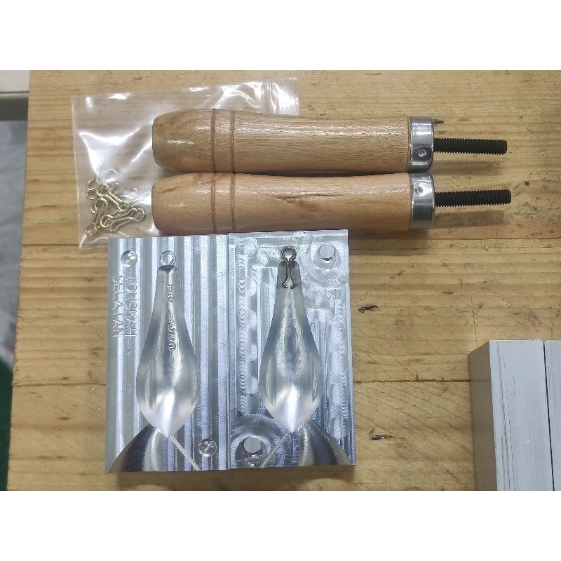 MOLD/ACUAN BATU LADUNG SURF PANTAI LEAD SINKER PRE- ORDER 9~HARI\DAYS ...