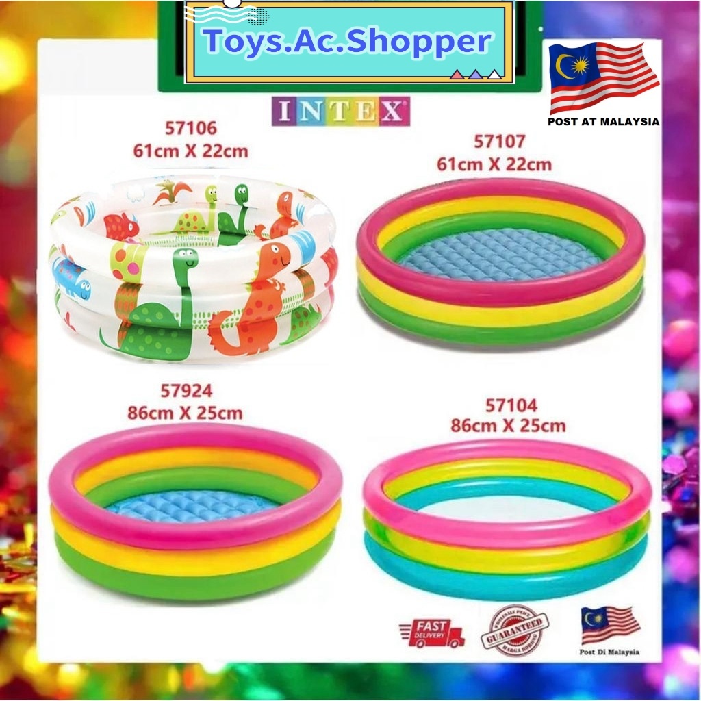 swimming pool kids Inflatable children pool baby intex kolam renang ...