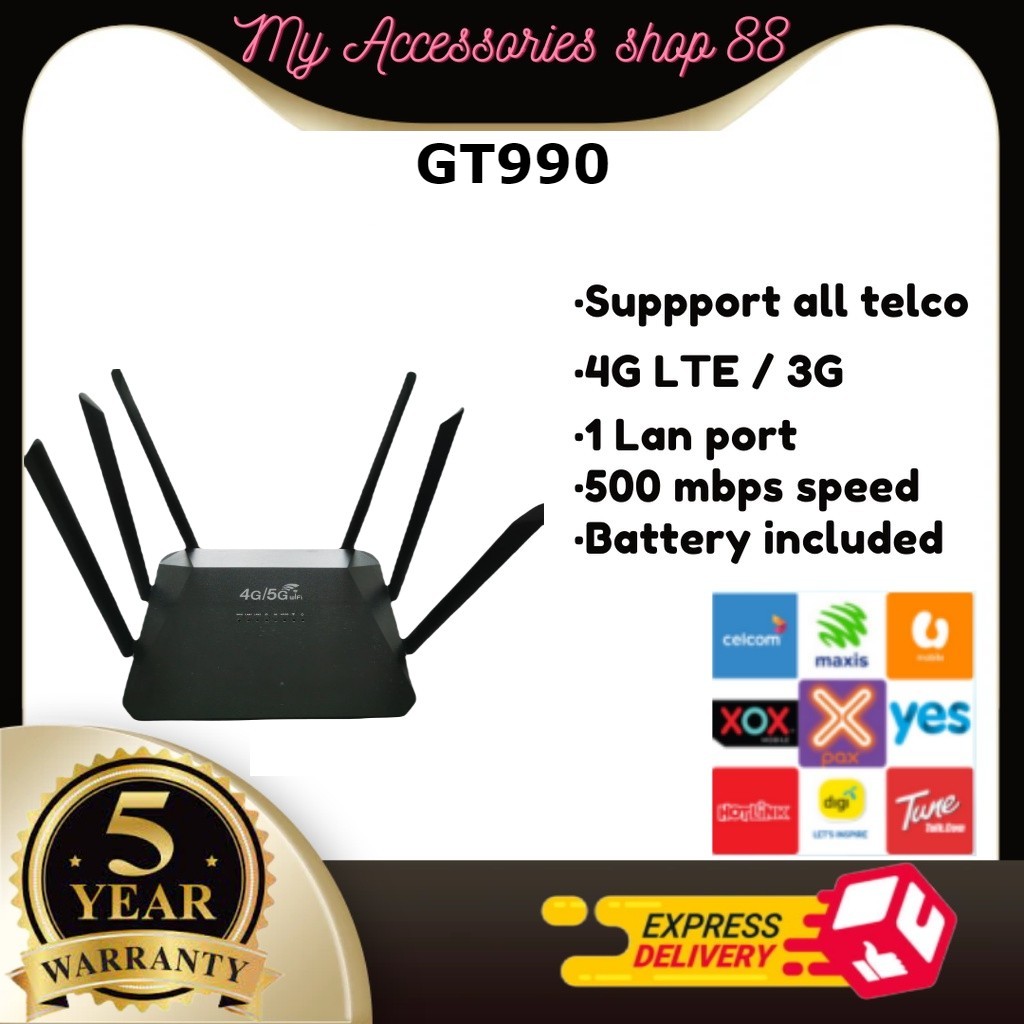 🔥Life Time Warranty🔥500mbpsModified WIFI Modem Turbo GT990 New Router ... 🔥Life Time Warranty🔥500mbpsModified WIFI Modem Turbo GT990 New Router ...