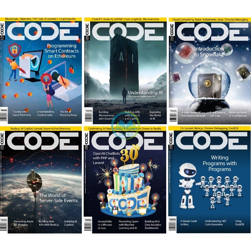[eMagazine/PDF] CODE Magazine - Full Year 2023 Issues Collection (6 ...