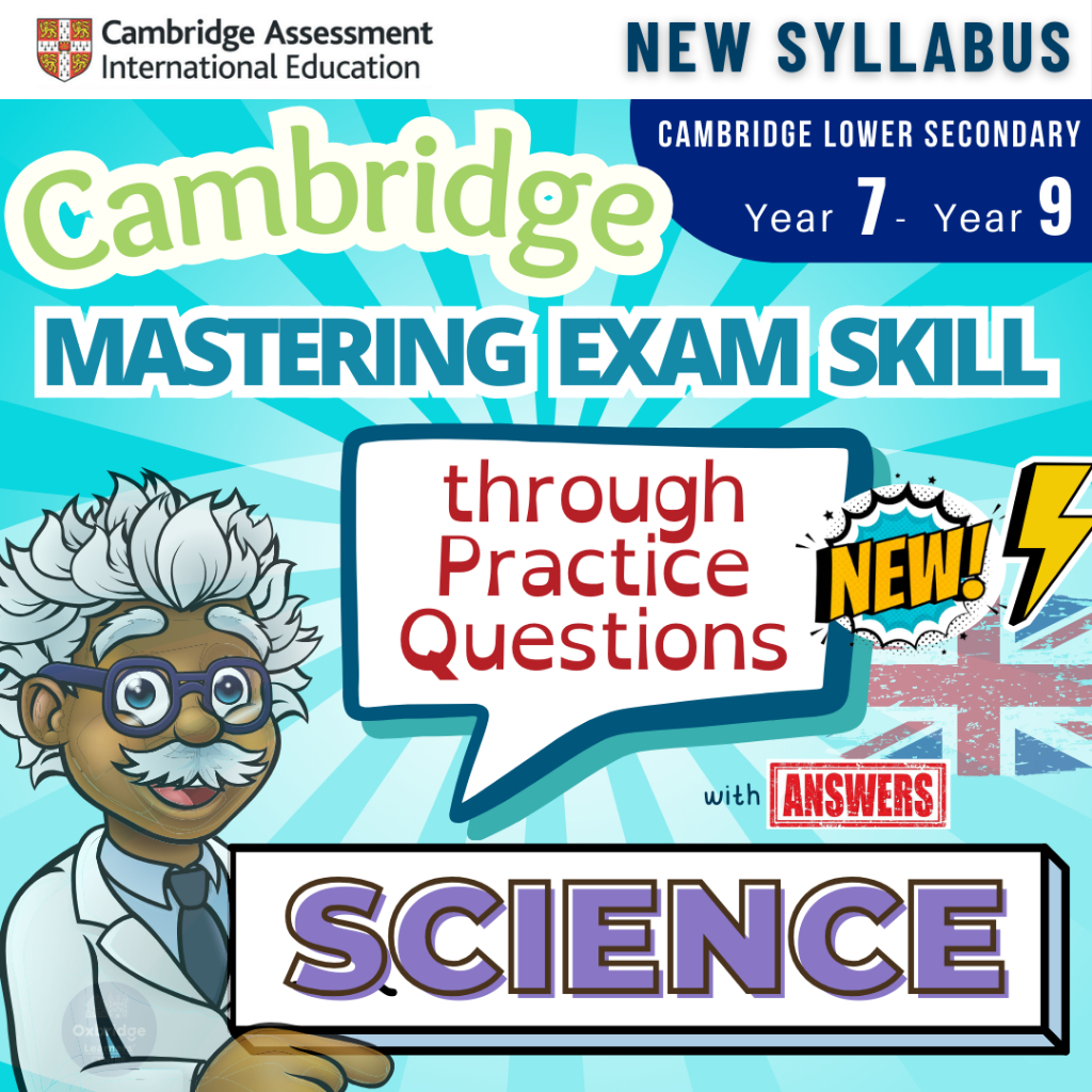 S16 New Cambridge Lower Secondary Science Worksheets Year 7 Year 8 Year ...
