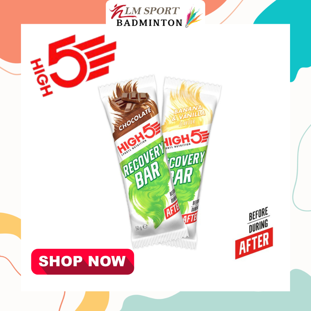 🔥🔥HIGH5 Recovery Bar Advanced Protein-Carbohydrate Bar For After Sport ...