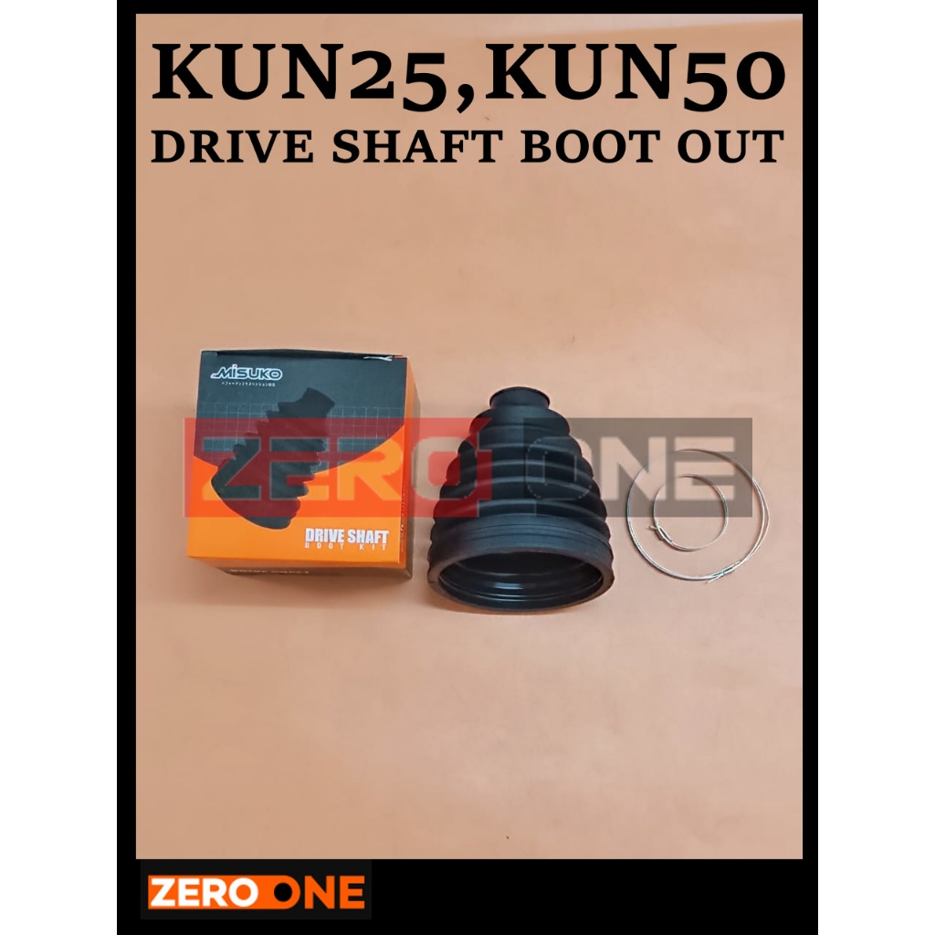 TOYOTA KUN25,KUN50 DRIVE SHAFT BOOT OUT 04437-0K020 | Shopee Malaysia