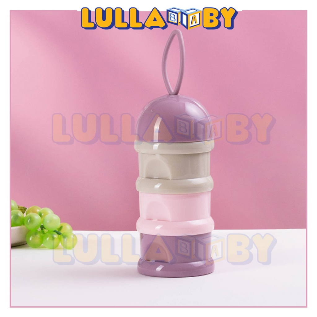 🔥READY STOCK🔥4 Layer Baby Milk Powder Box Stackable Baby Portable Milk ...