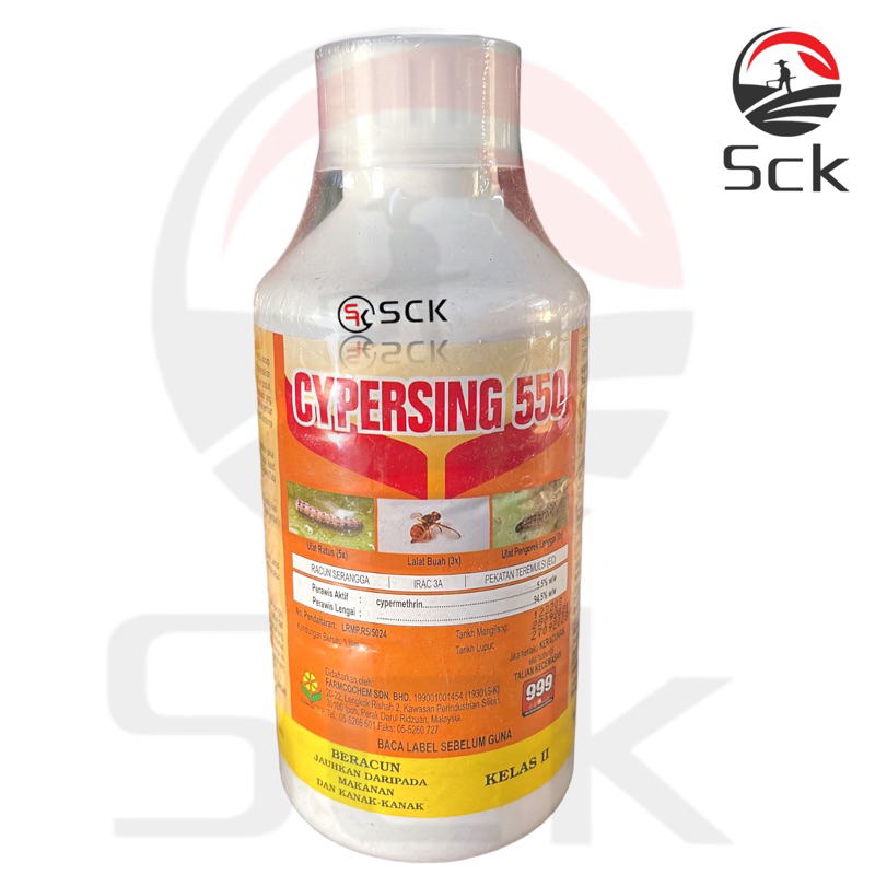 Cypersing 550 1L/Farmcochem cypermethrin 5.5%/Racun Serangga | Shopee Malaysia