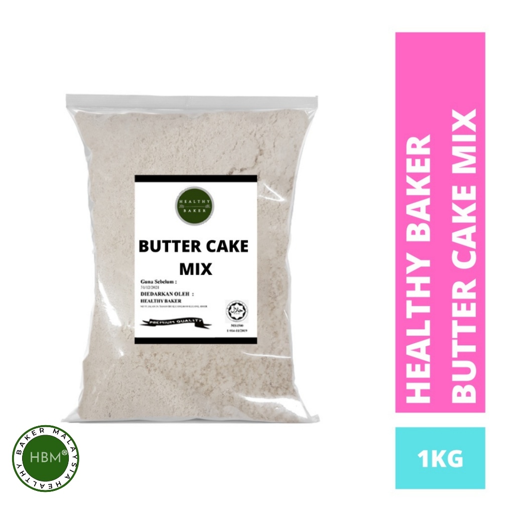 BUTTER CAKE MIX 1KG/500G/250G / PREMIX FLOUR | Shopee Malaysia