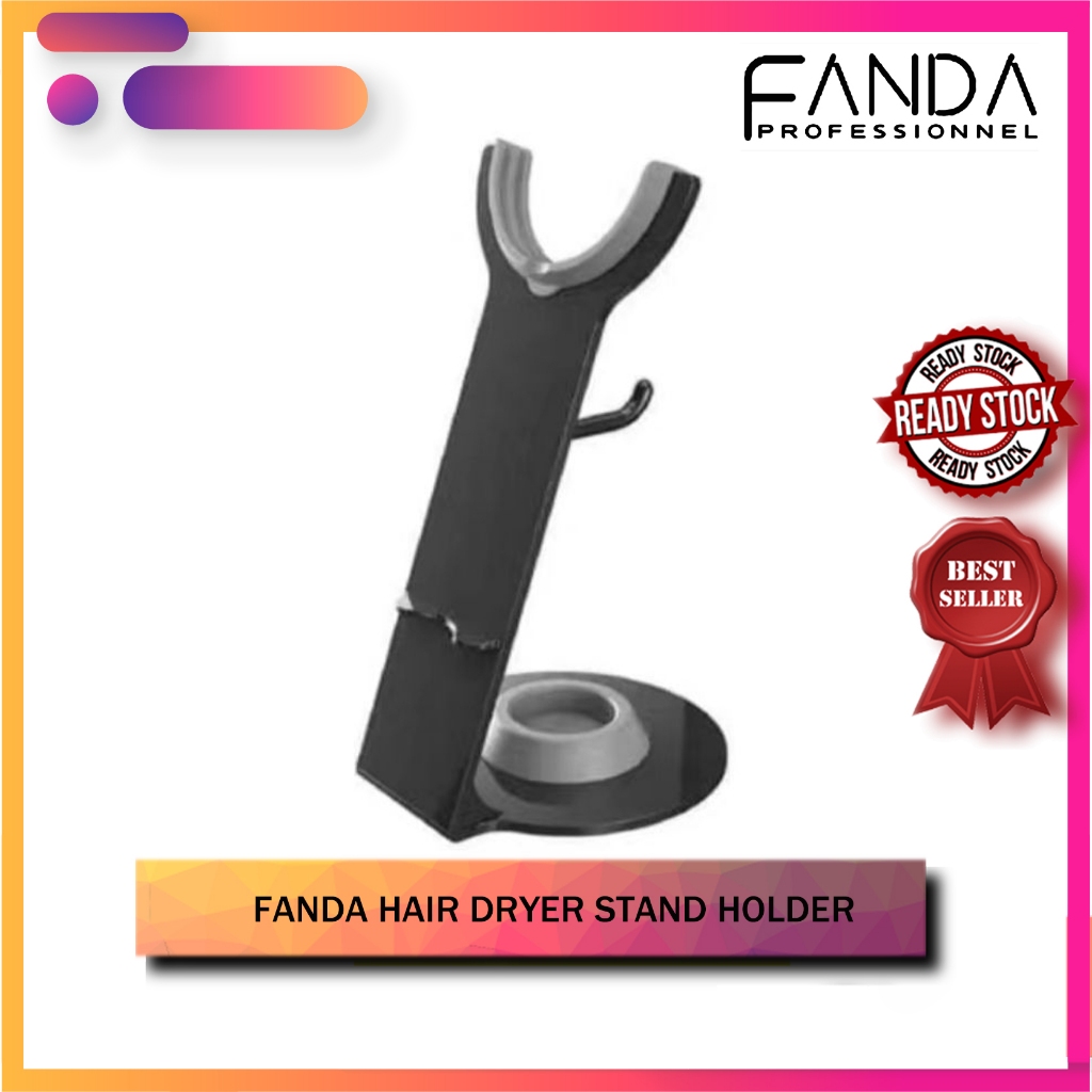 Fanda Hair Dryer Holder Storage Rack Bracket for hair dryer | 吹风机支架 ...