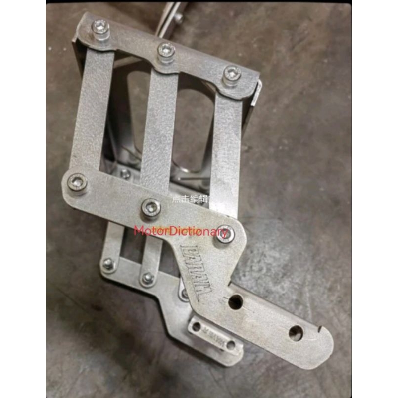 PARAM STAINLESS STEEL MONORACK FOLDABLE Y15 LC135 Y16 RS NMAX VF3i ...