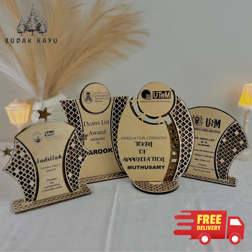 Hadiah Cenderahati/Plaque Award/FREE BOX/untuk pelbagai majlis/TROFI ...