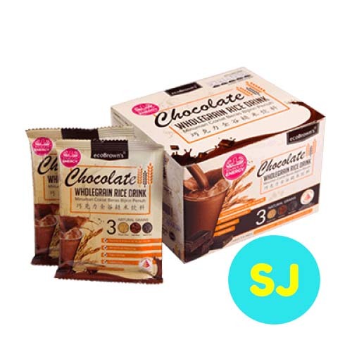 Ecobrown's Chocolate Beverage 350g-420g (Energy / Low Sugar) 1 box ...
