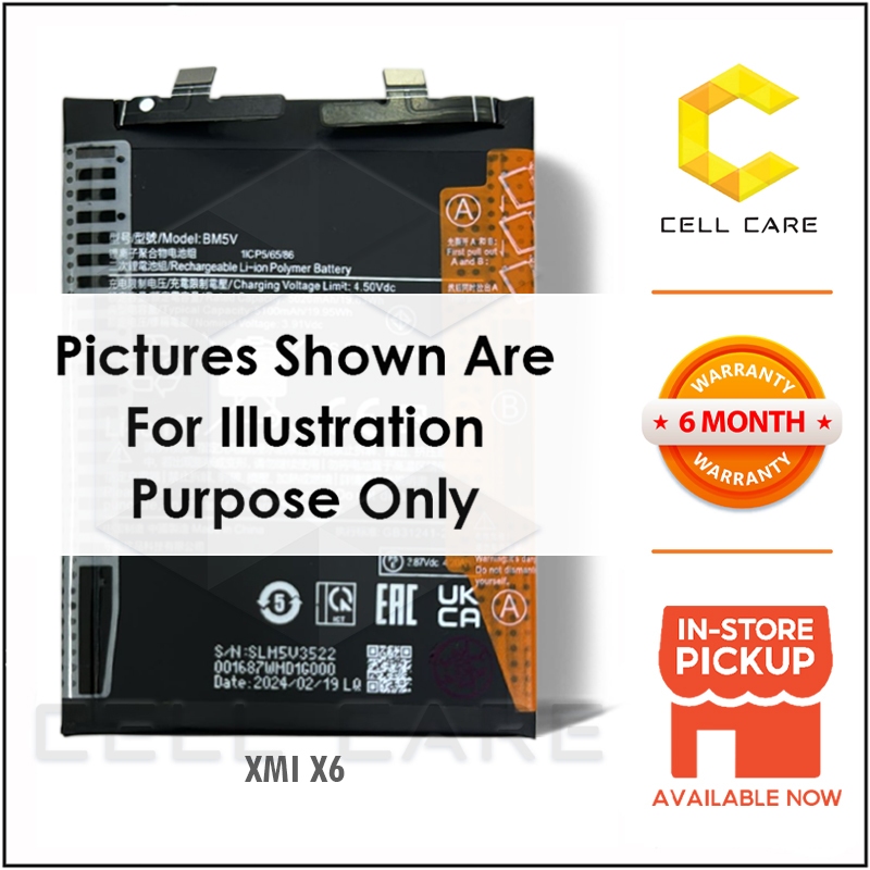 CellCare Battery Bateri BM5V Compatible For MII POCO X6 / REDMI NOTE 13 ...