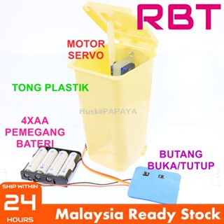 Projek RBT Tong Sampah Automatik || Automatic Dustbin Project || Projek RBT Tong Sampah | Shopee ...