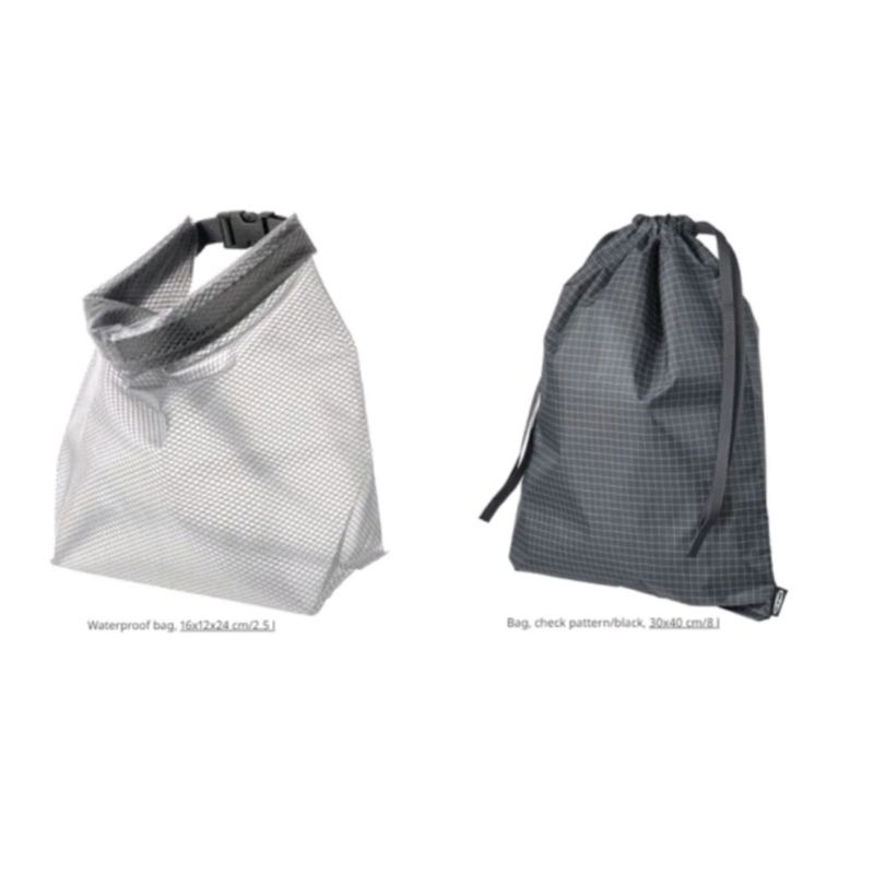 ️IKEA ORIGINAL ️ RENSARE Waterproof bag 2.5l // String bag 8l | Shopee ...