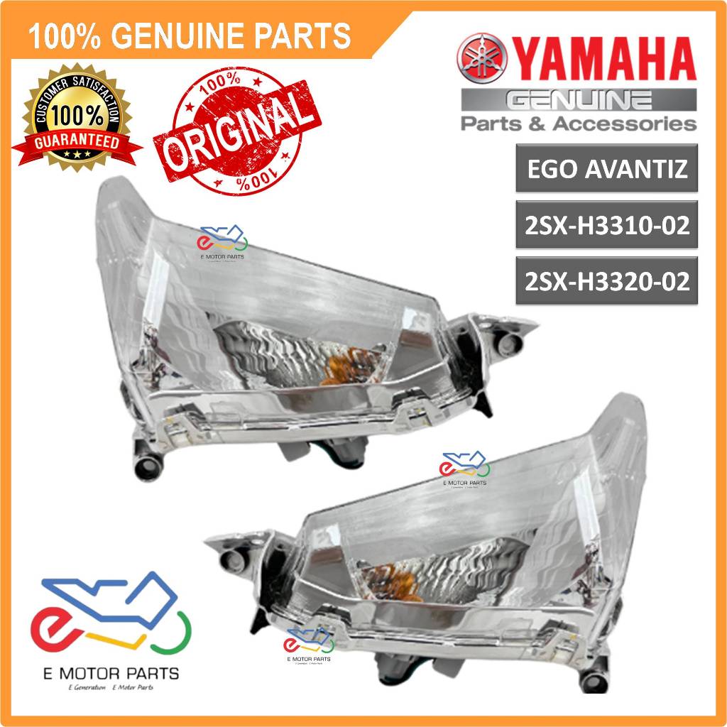 EGO AVANTIZ FRONT FLASHER LIGHT SIGNAL DEPAN 100% ORIGINAL YAMAHA - 2SX ...