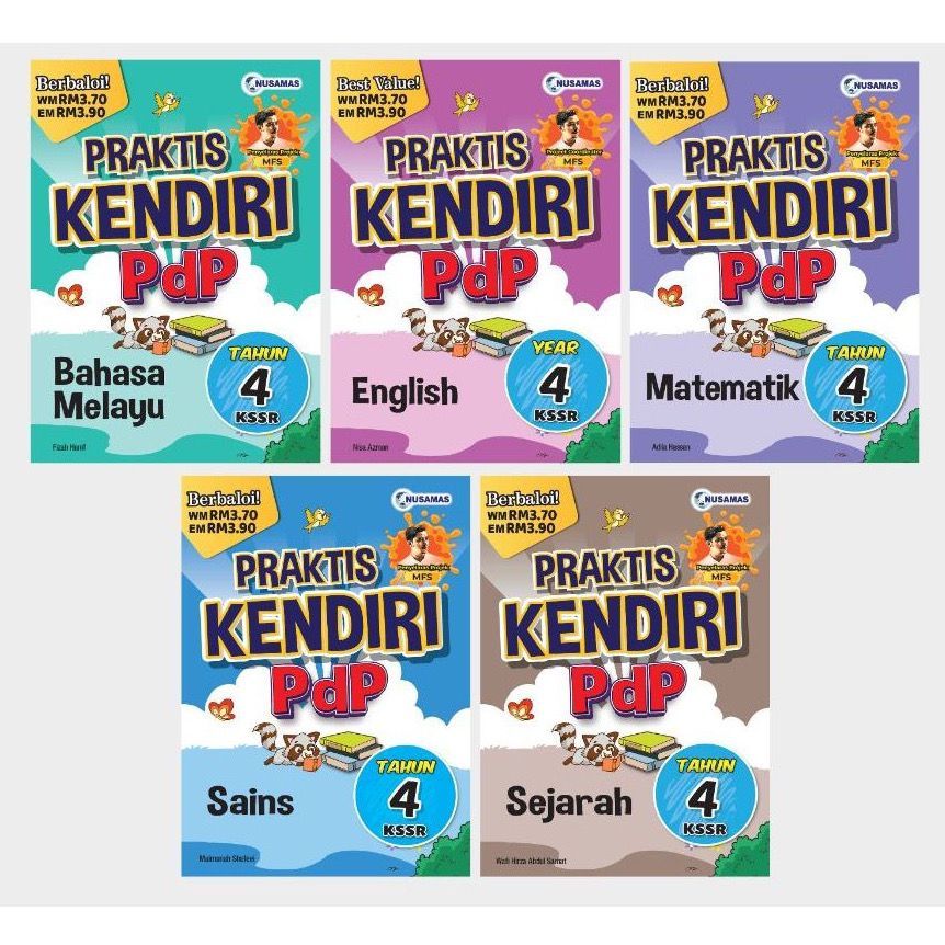 [AZ] NUSAMAS - 2024 Buku Latihan Praktis Kendiri PdP Tahun 1, 2, 3, 4, 5, 6 KSSR | Shopee Malaysia