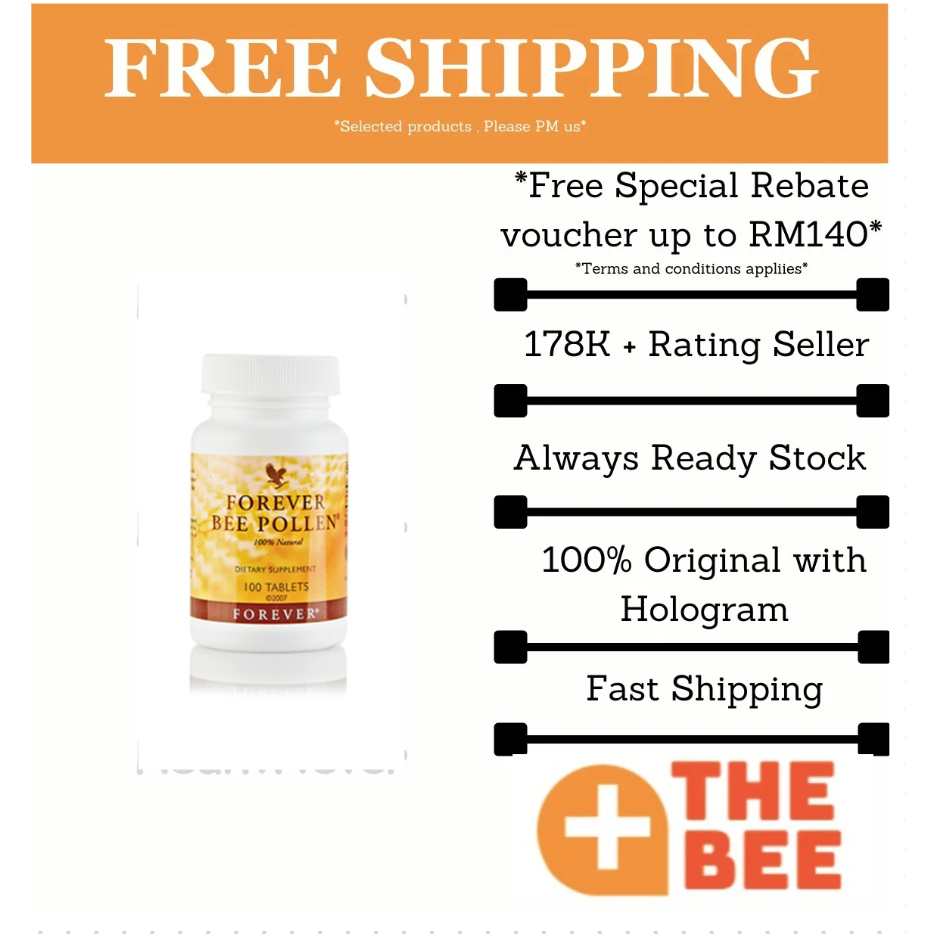 [CHEAPEST] Forever Living Forever Bee Pollen PLUS 100 Tablets (Ready ...