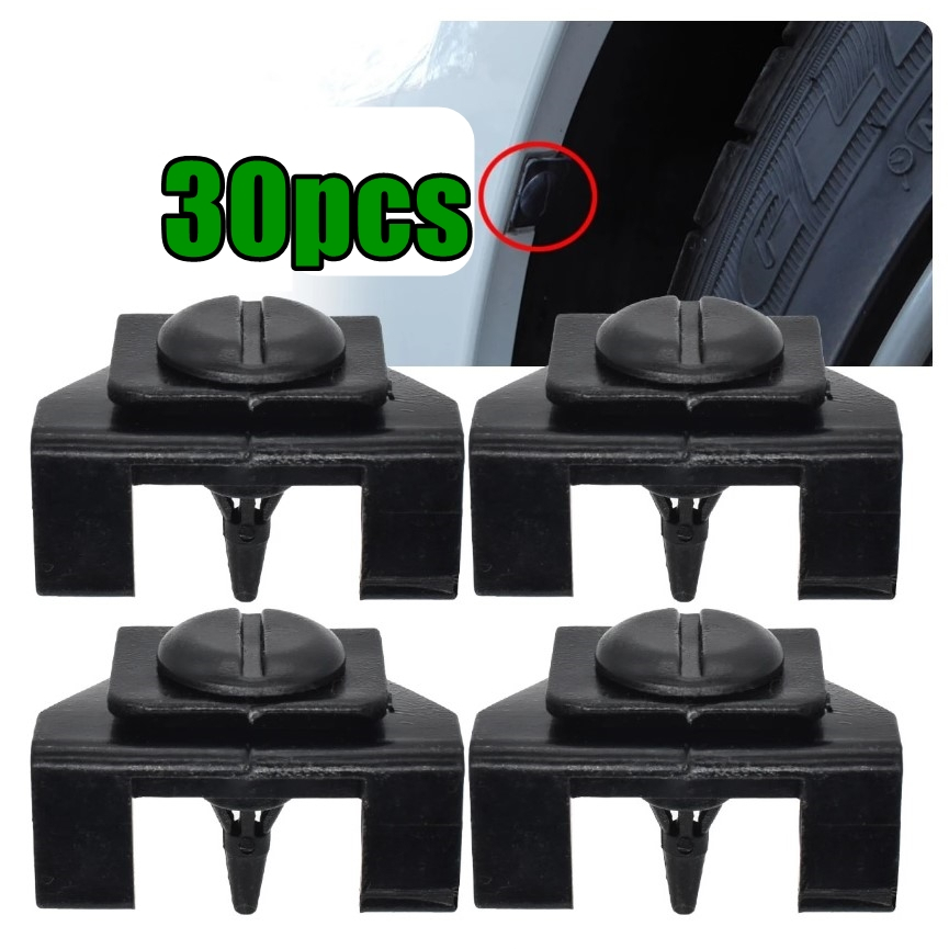 30pcs Car Bumper Clip Fastener Fender Liner Estima Vellfire Camry ...