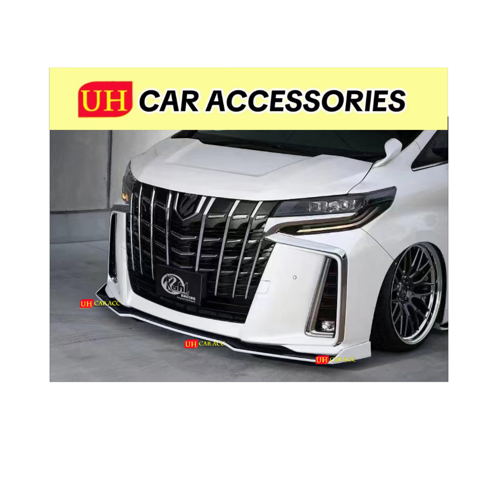 TOYOTA ALPHARD VELLFIRE 2018 - 2023 KUHL RACING LIP LIPS DIFFUSER ...