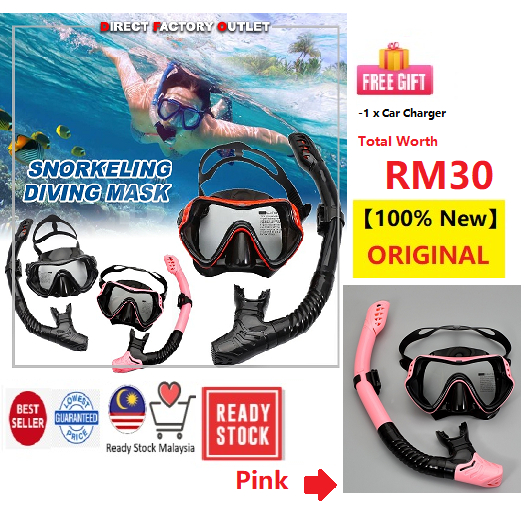 DFO Scuba Diving Mask Snorkeling Mask Snorkeling Set Swimming Goggles ...
