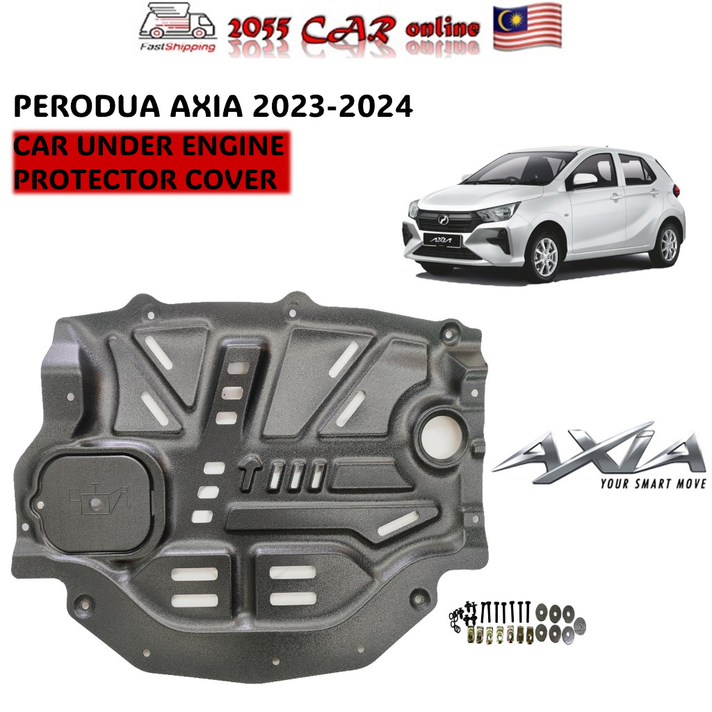 Perodua Axia New penutup bawah enjin guard bonnet axia 2023- 2024 ...