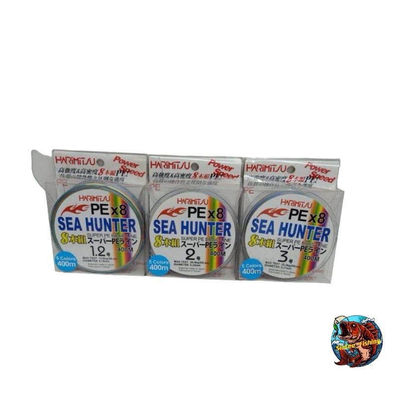🎉🎉🎉HARIMITSU NEW TYPE SUPER PE SEA HUNTER X8 BRAID LINE 400M🎉🎉🎉 ...